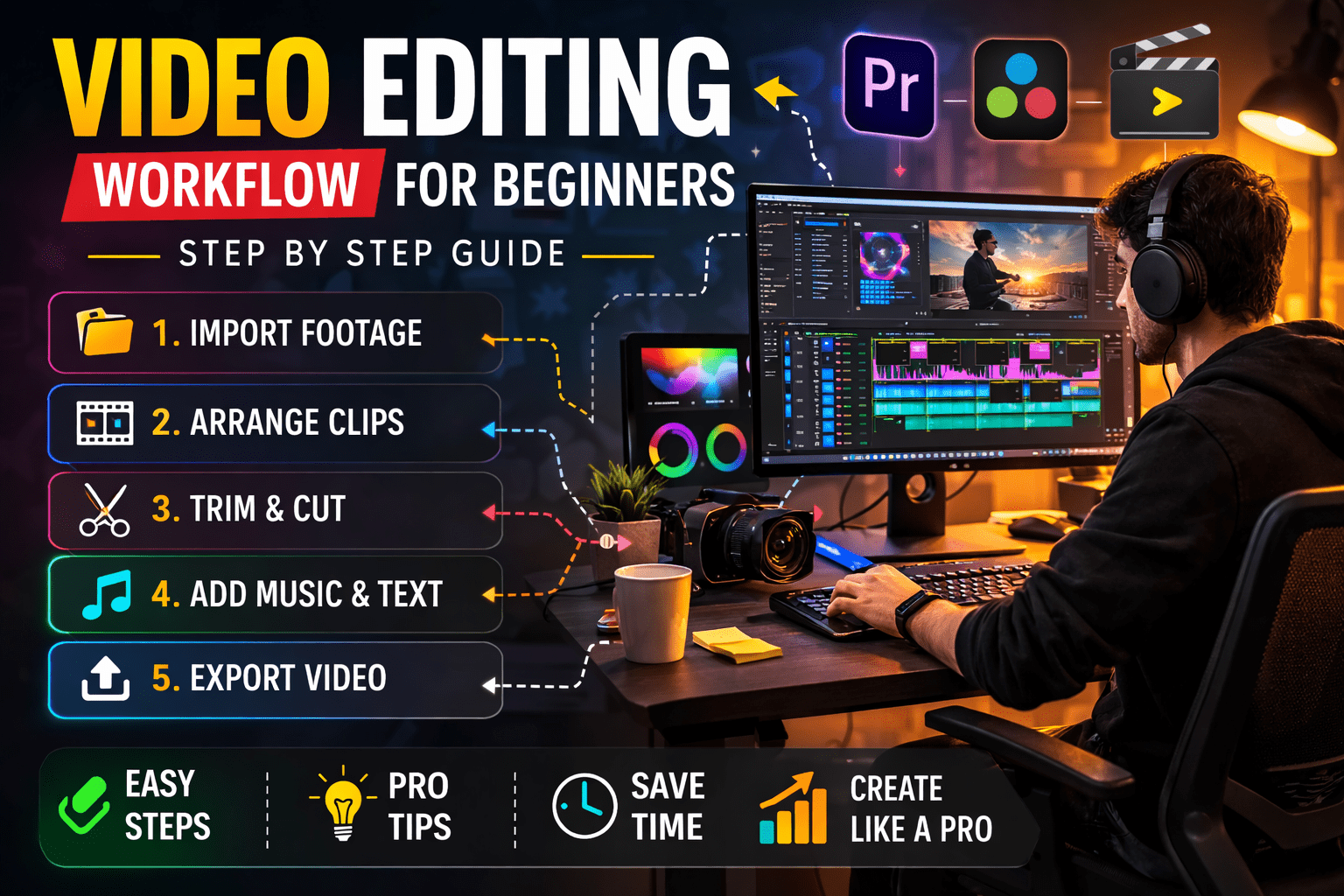 Video Editing Tips for Beginners to Impress Viewers